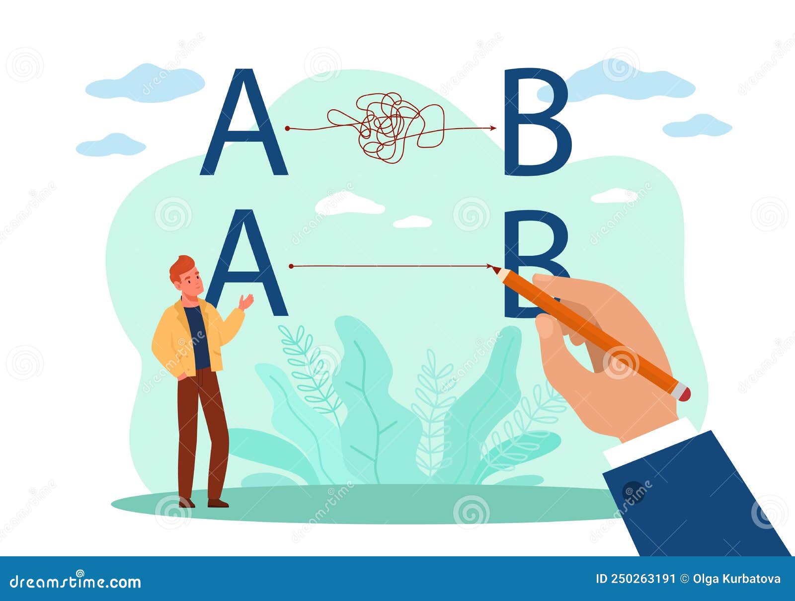 Simplifying The Solution Of Complicated Tasks. Simple And Difficult Way ...
