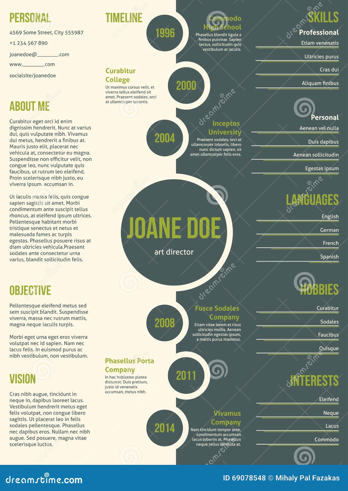Simplistic Modern Cv Curriculum Vitae Cv Design Cartoon Vector ... Simplistic Modern Cv Curriculum Vitae Cv Design Cartoon Vector ...