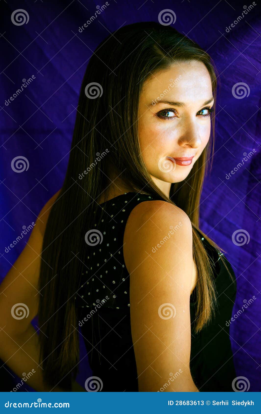 Simply beautiful girl stock image. Image of lips, eyes - 28683613