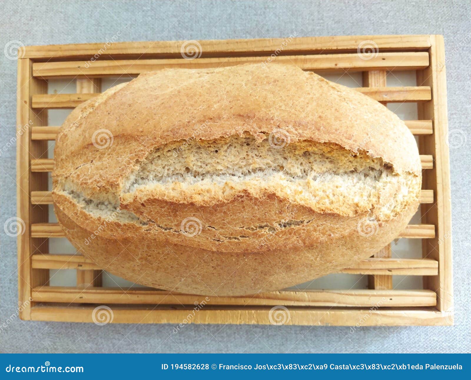 Simply Homemade Country Bread Stock Photo - Image of cake, produce ...