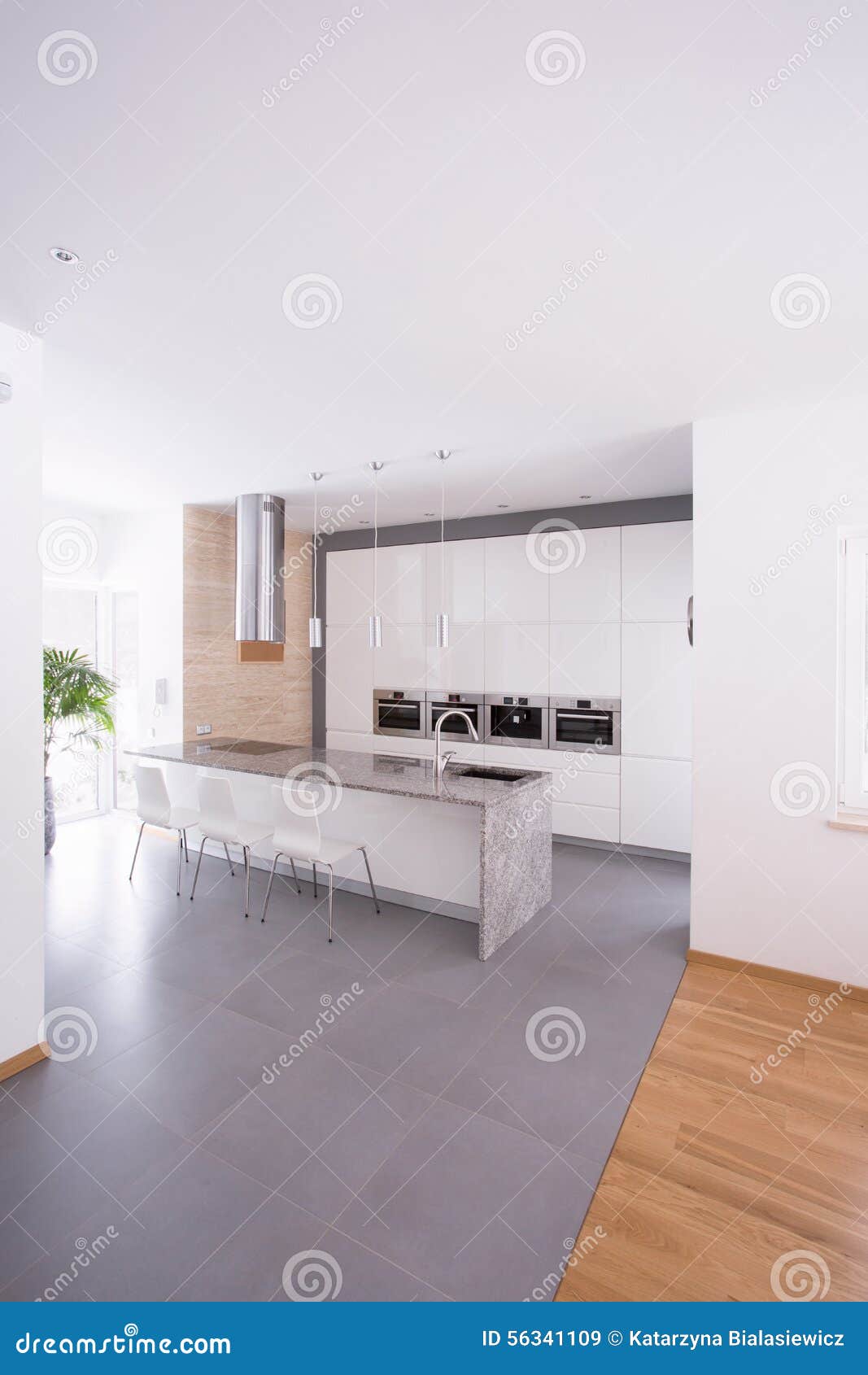 Simply kitchen design idea stock image. Image of household - 56341109