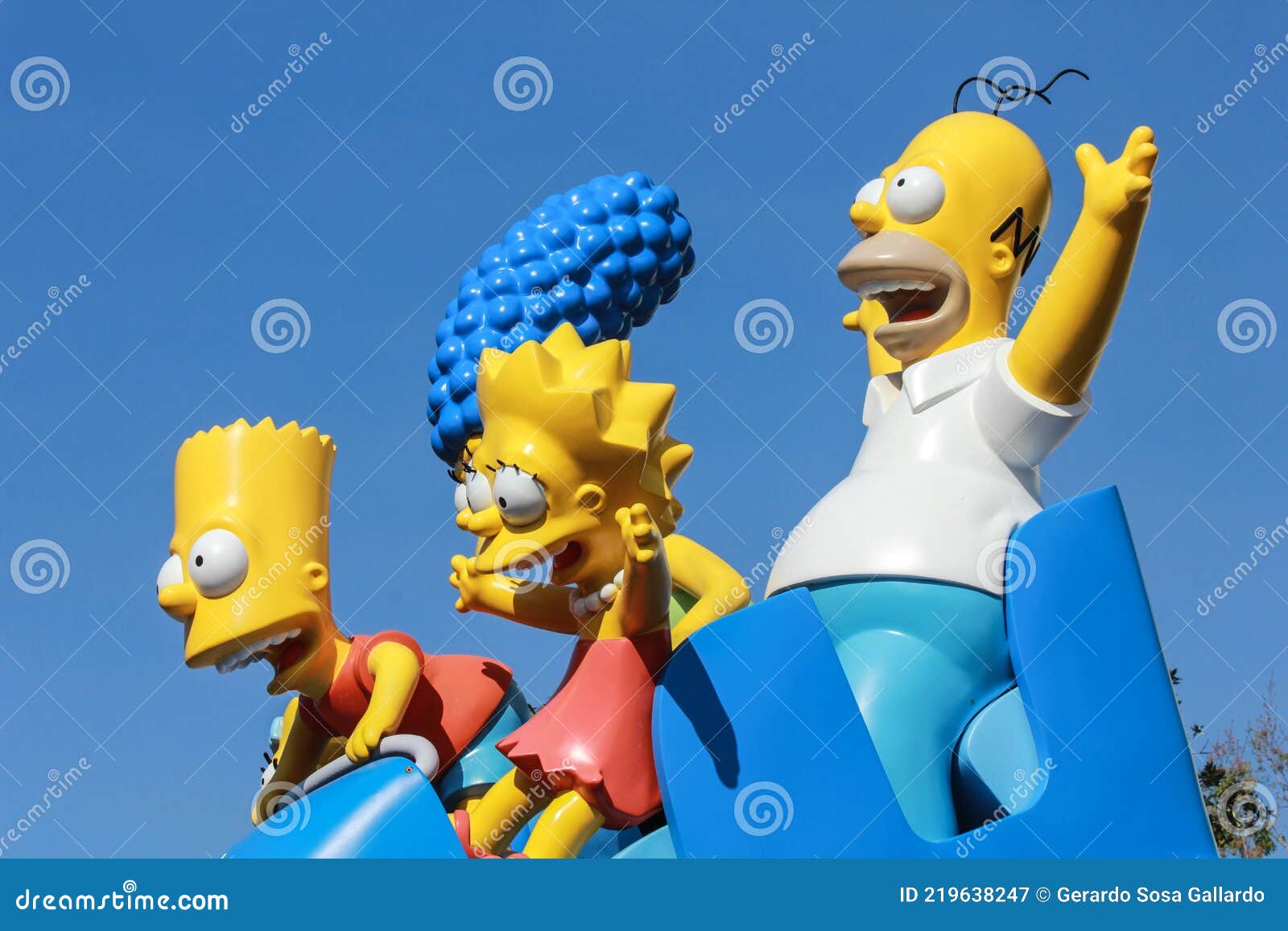 The Simpsons Ride At Universal Studios Hollywood Editorial Photo ...