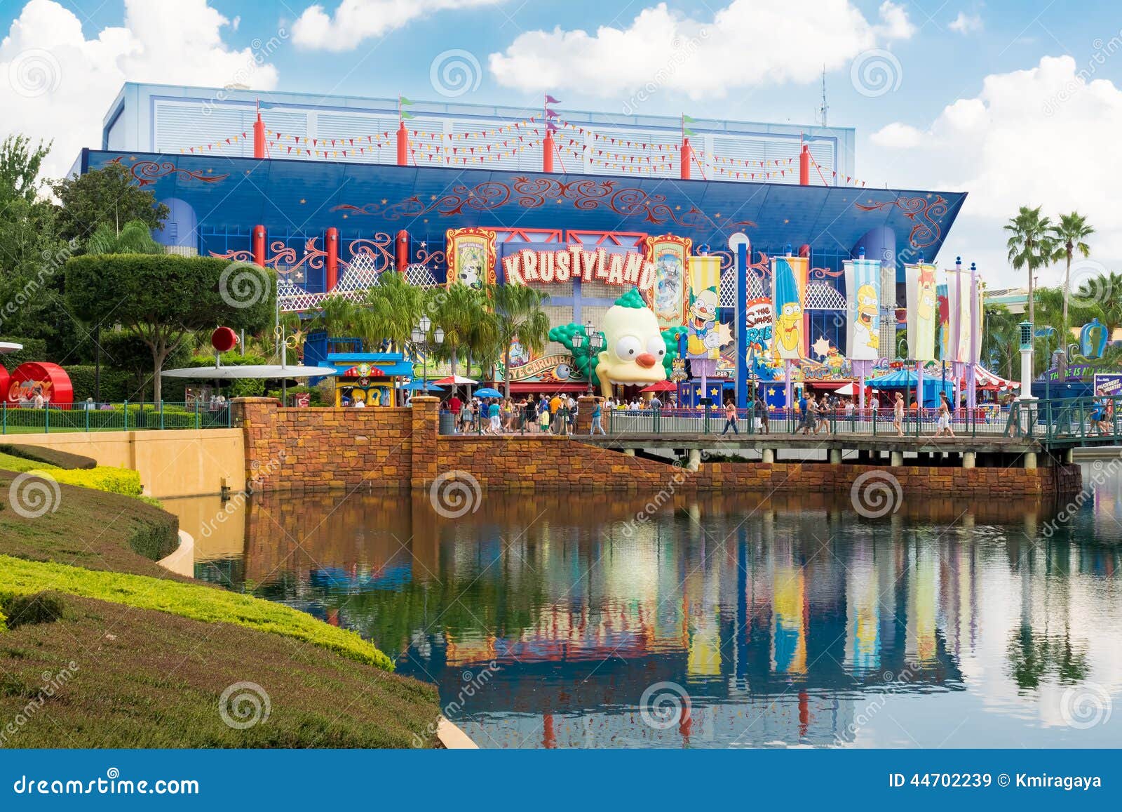 The Simpsons Ride at Universal Studios Florida Editorial Stock Image ...