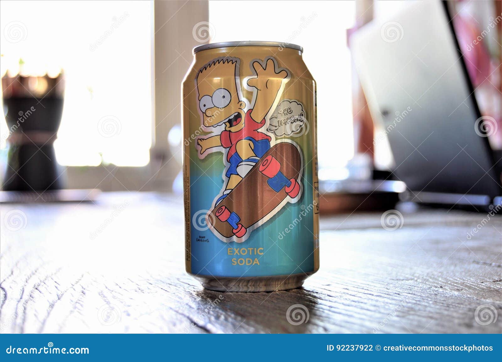 Simpsons Soda Can Picture. Image: 92237922