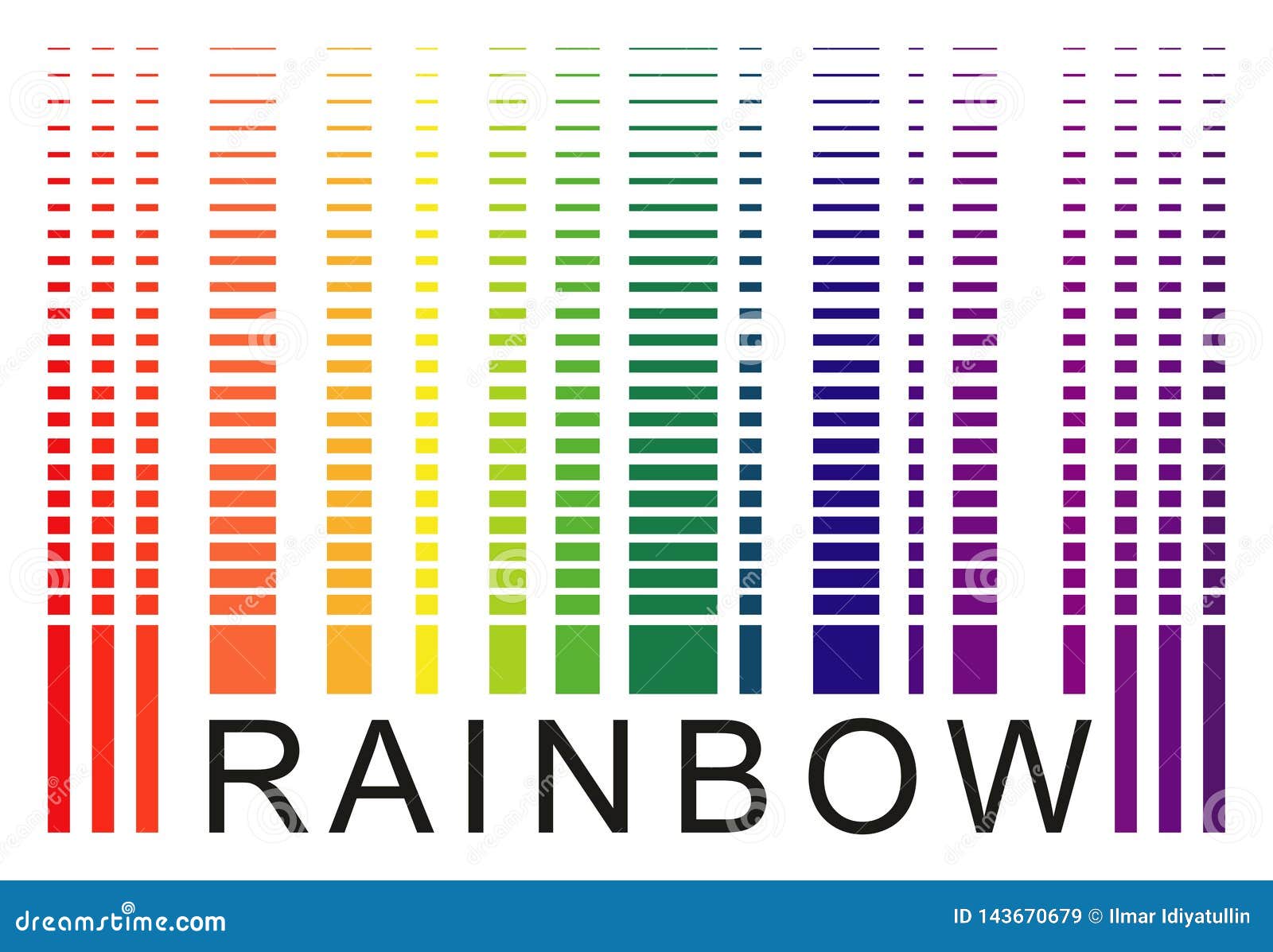 Discrete Set Of Color Shades With Brown And Gray. Semicircle Color ...