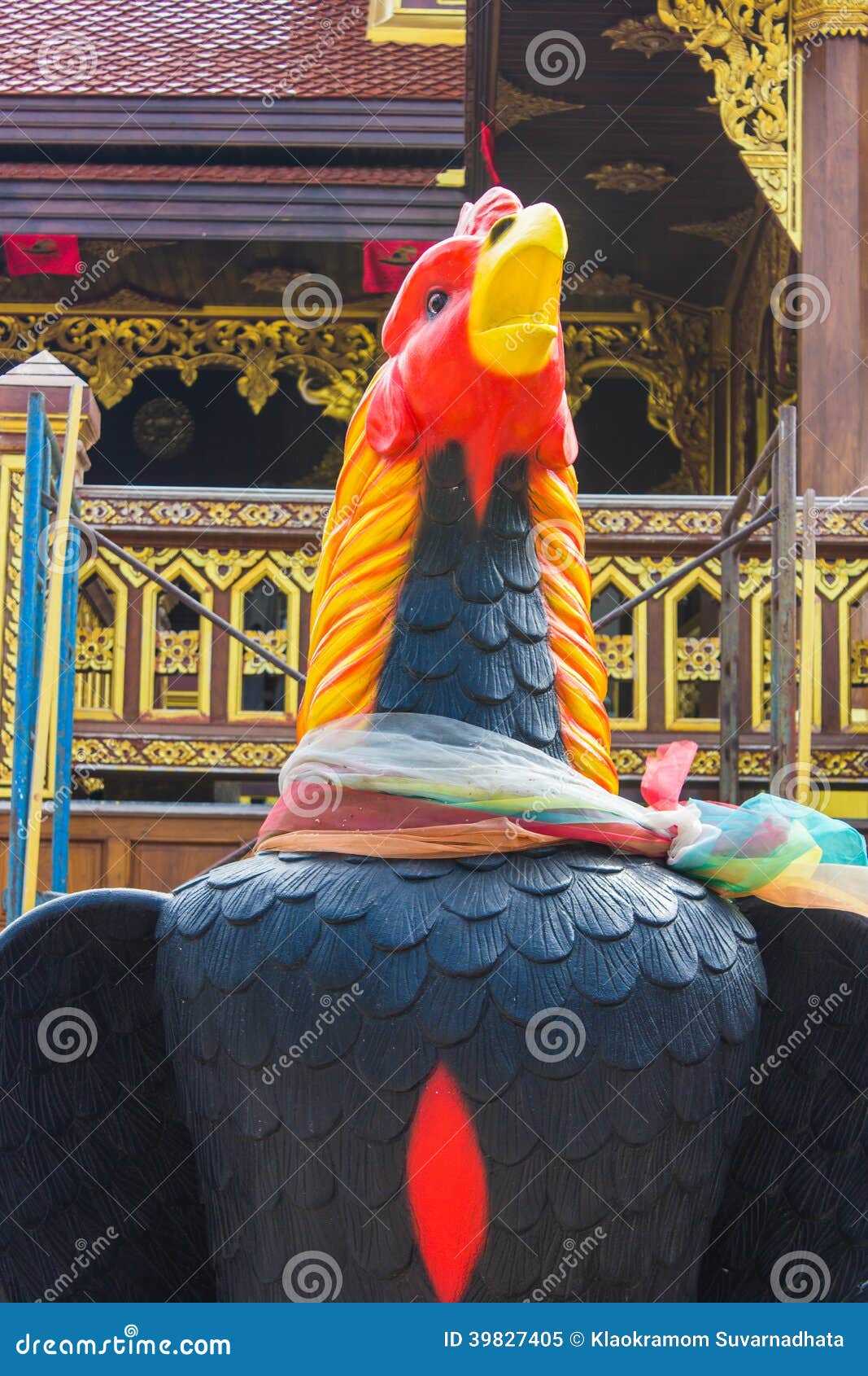 Simulated chicken stock image. Image of gold, buddhism - 39827405