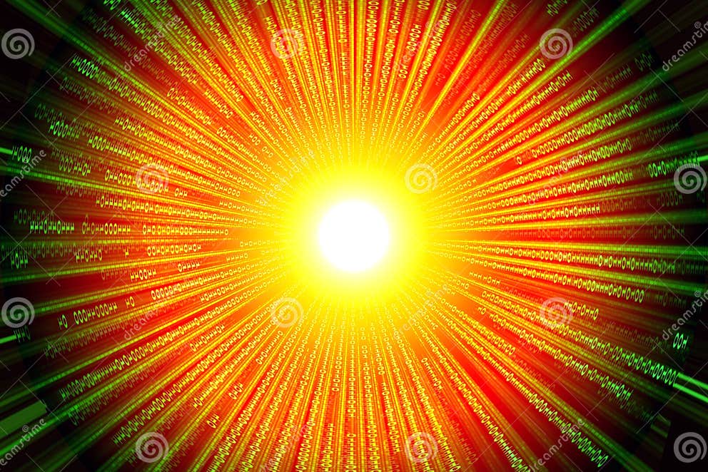 Simulation of the Big Bang, the Birth of the Universe. a Scattering ...