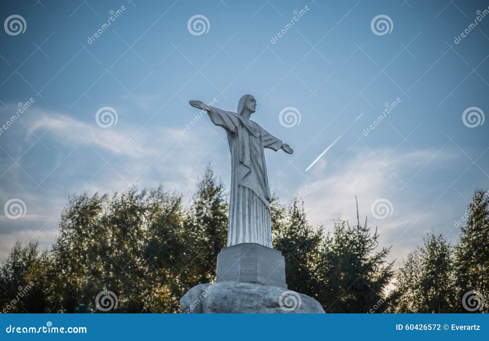 Simulation of Jesus Christ Statue Stock Photo - Image of real, buddhism ...