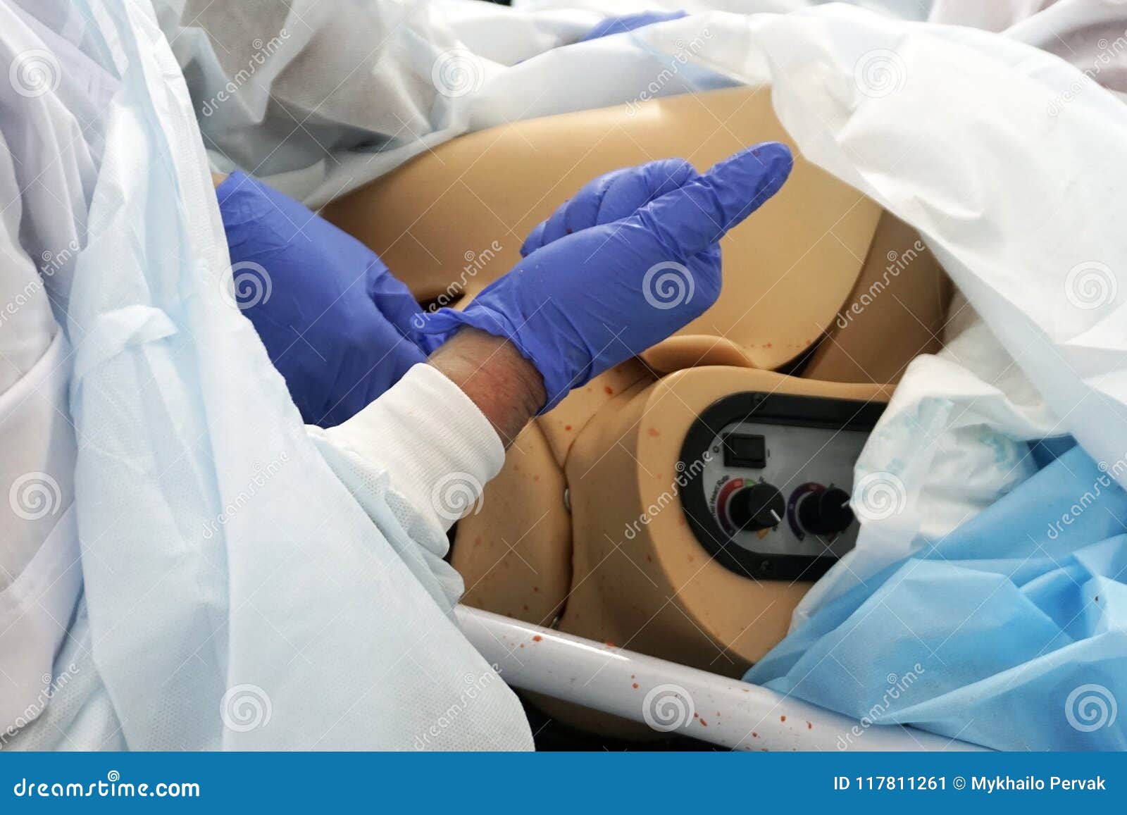 Simulation Mannequin for Childbirth during Training for Obstetricians ...