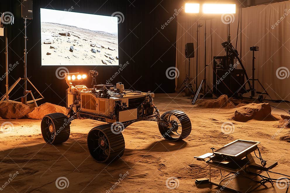 Simulation of Mars Sample Return Rovers in a Studio Setting with Desert ...