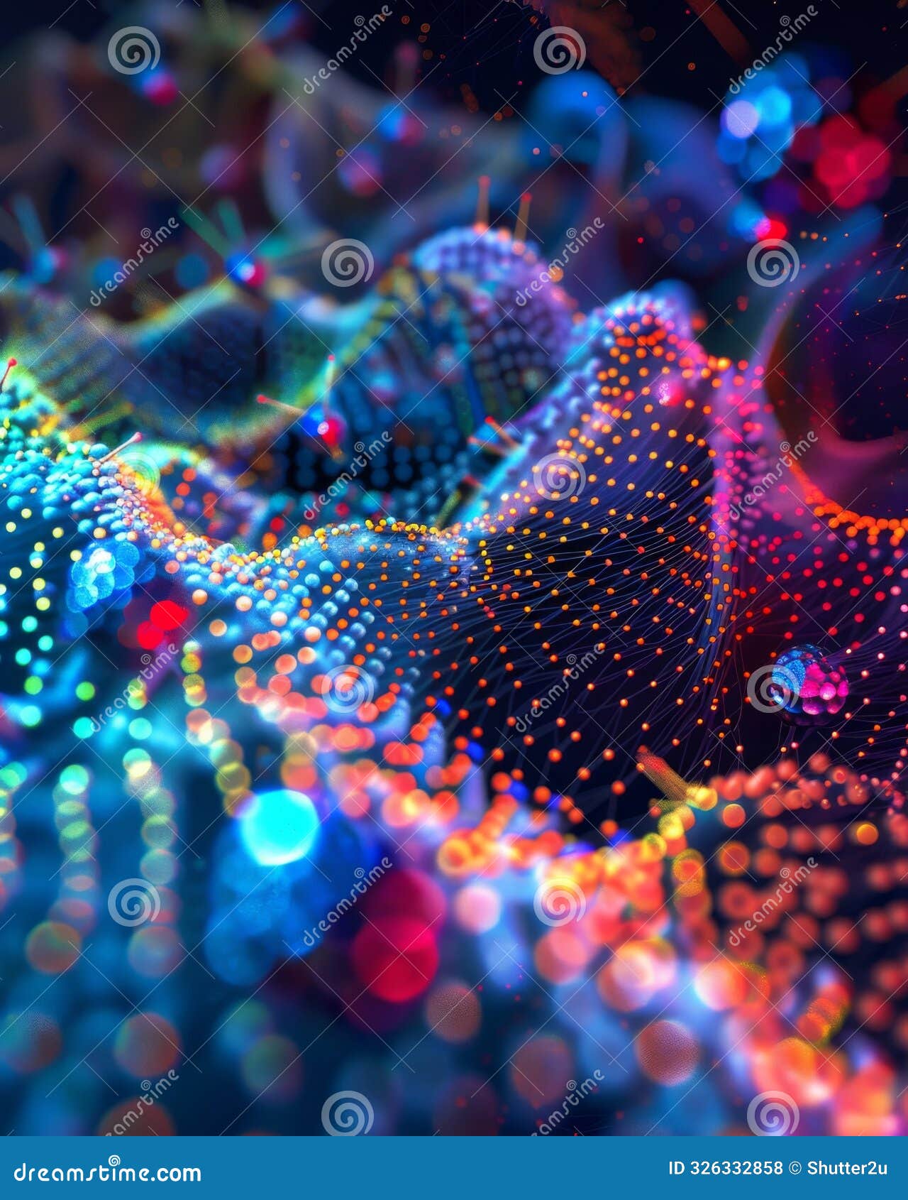 A Simulation of Nanoscale Particles Forming a New Material Visualized ...