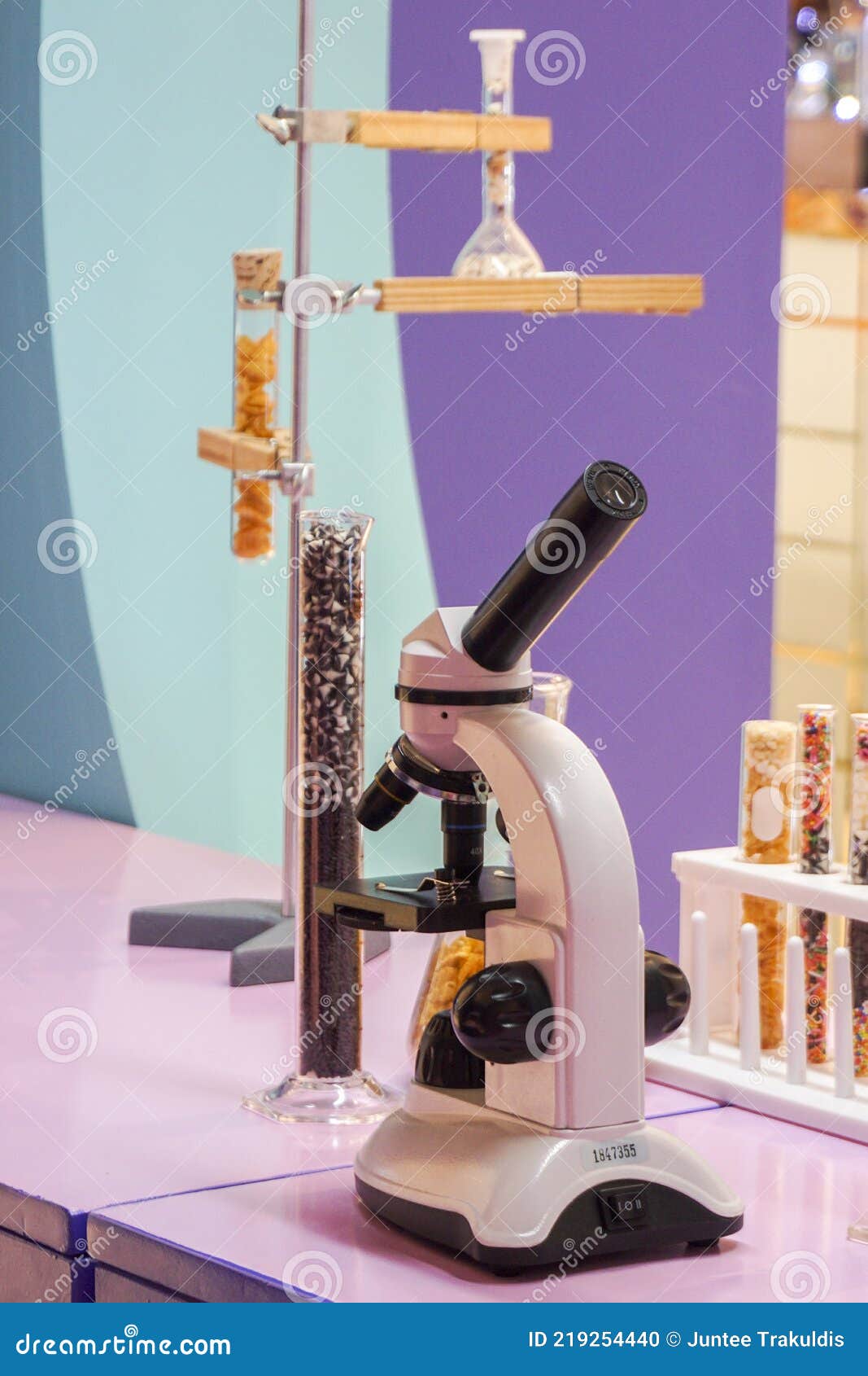 Simulation Science Laboratory Stock Photo - Image of iron, corn: 219254440