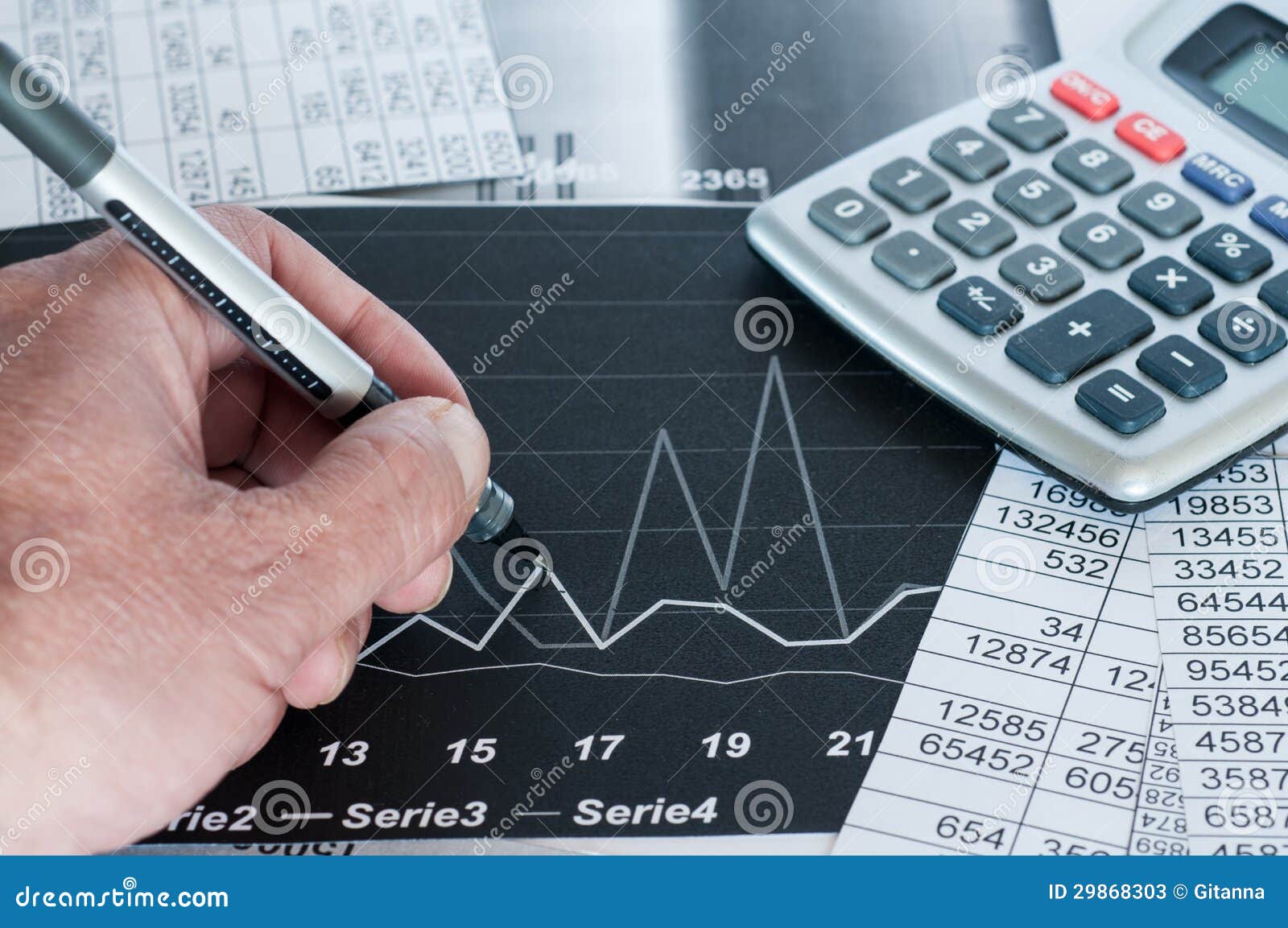 Study of Financial Opportunities Stock Image - Image of financial ...