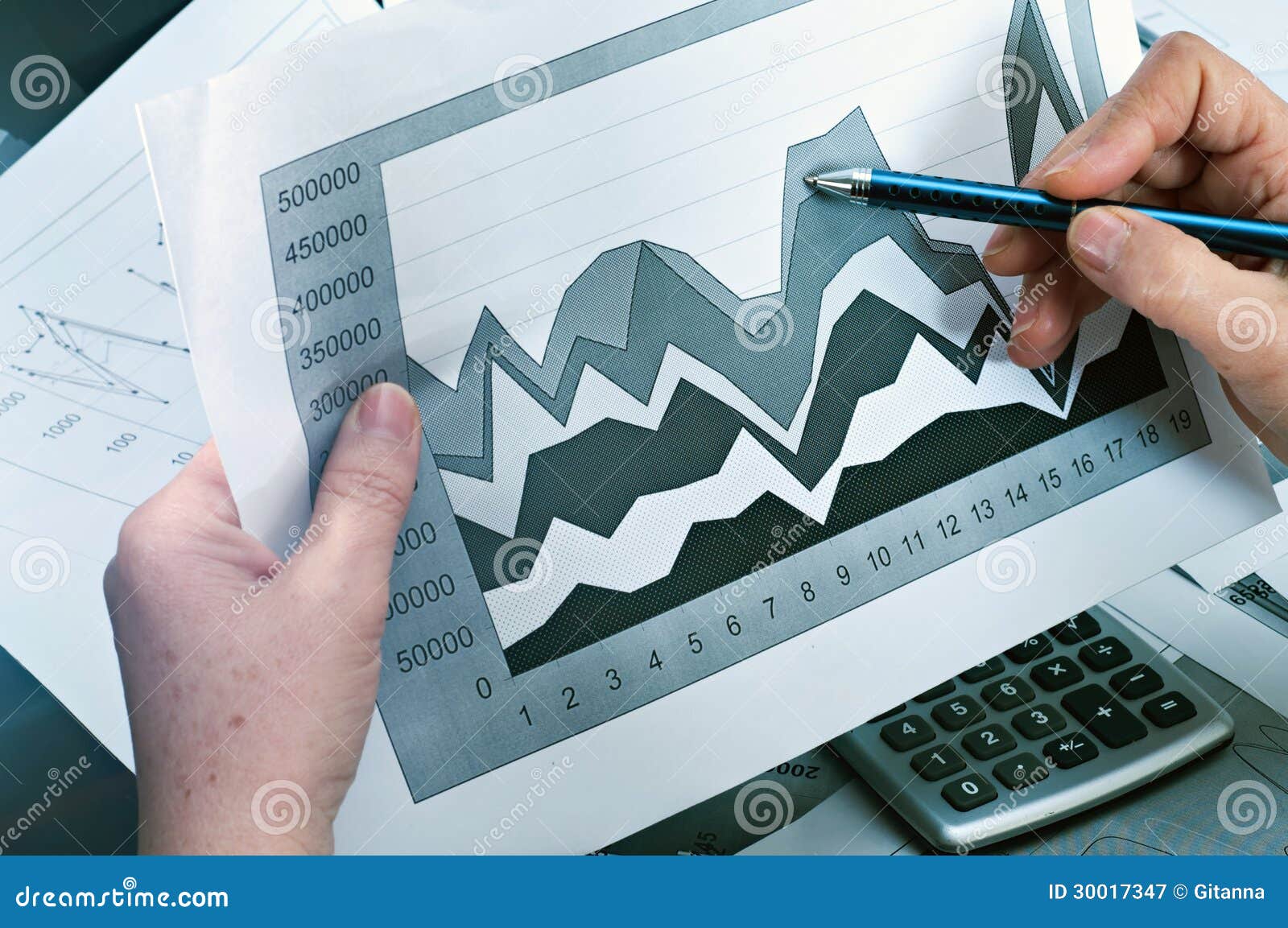 Study of Financial Opportunities Stock Image - Image of improvement ...