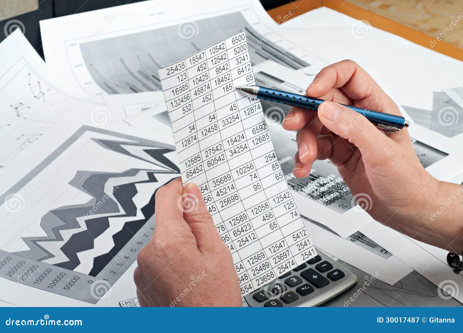 Study of Financial Opportunities Stock Image - Image of development ...