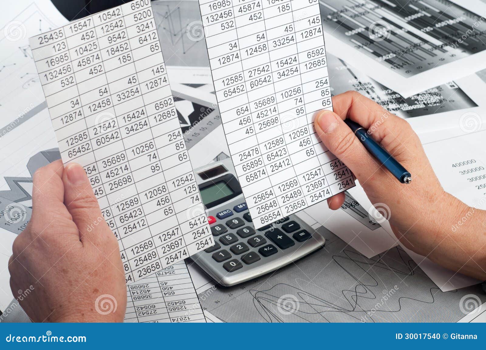 Study of Financial Opportunities Stock Photo - Image of investment ...