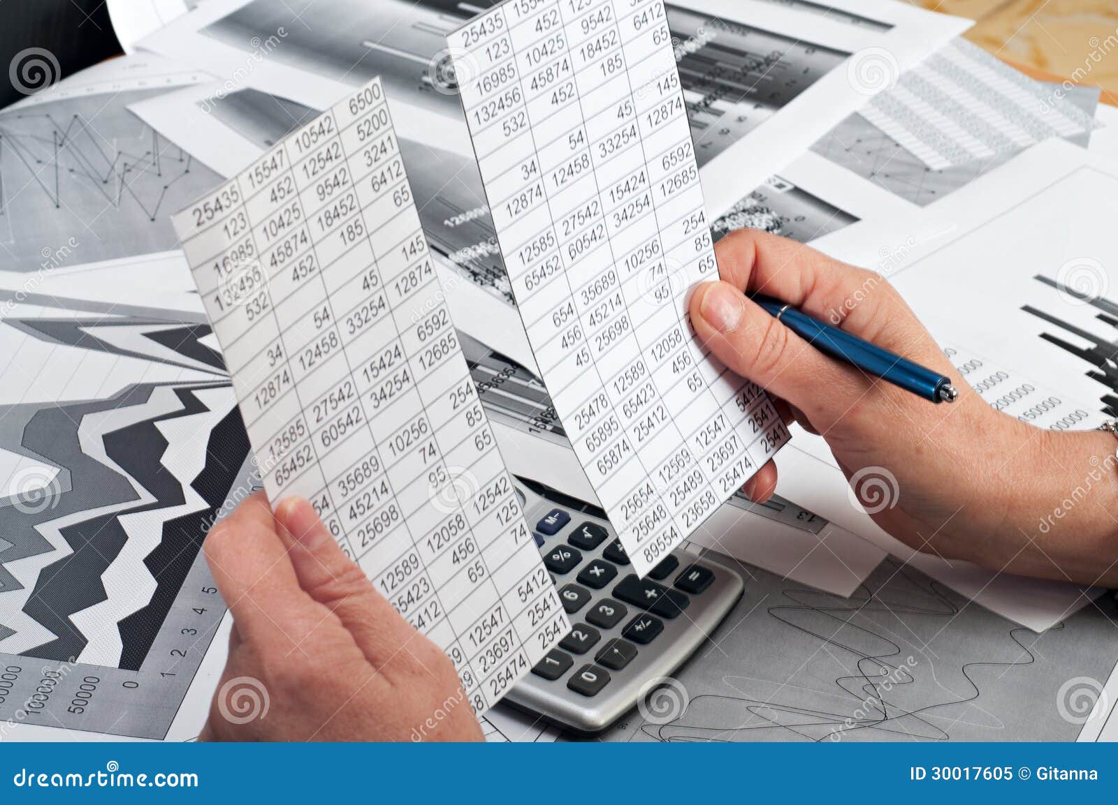 Study of Financial Opportunities Stock Image - Image of diagram ...