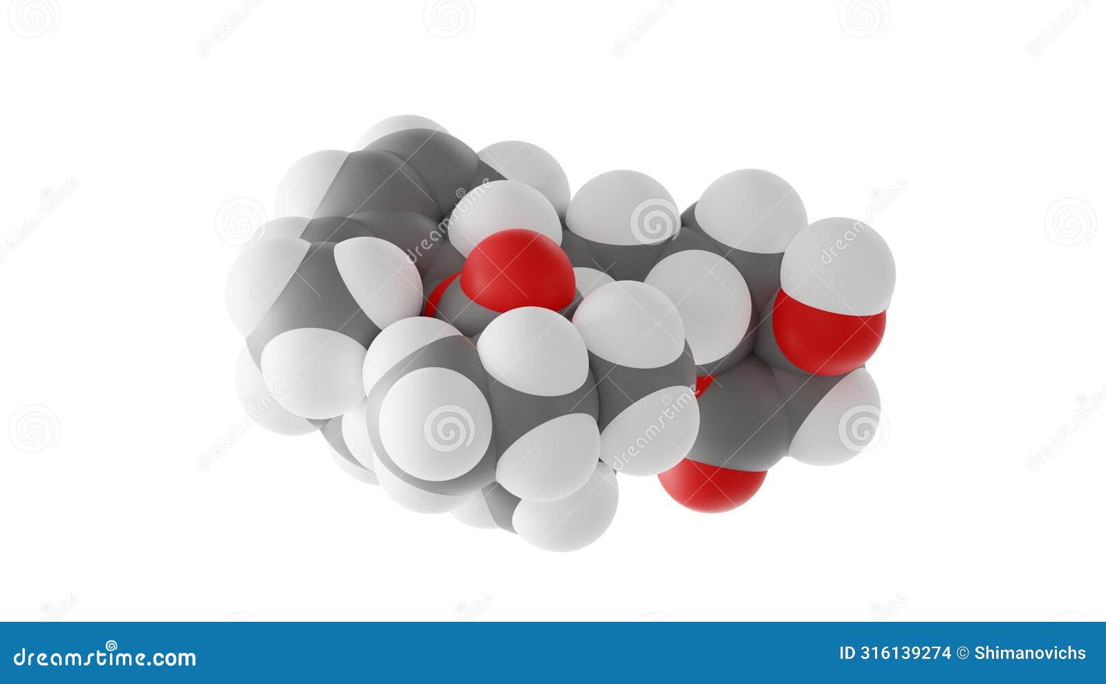 Simvastatin Molecule, Statin, Molecular Structure, Isolated 3d Model ...
