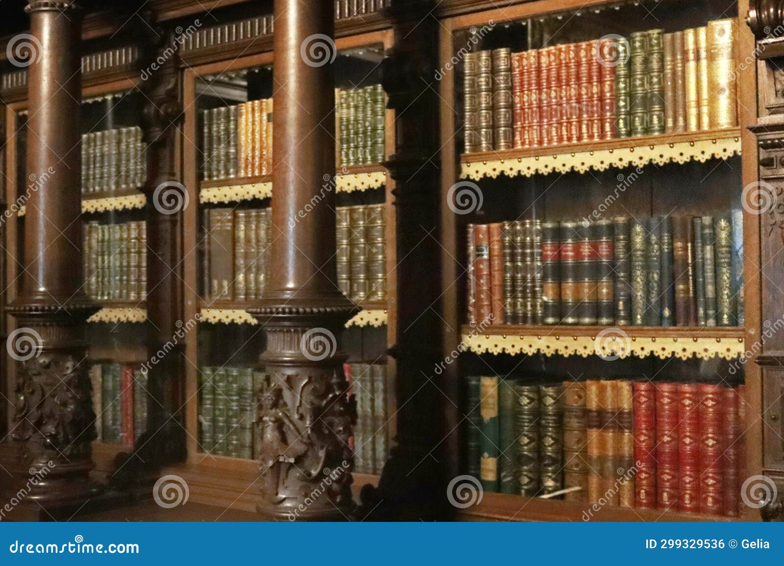 Sinaia, Romania - October 14, 2023: Interior of the Beautiful Peles ...