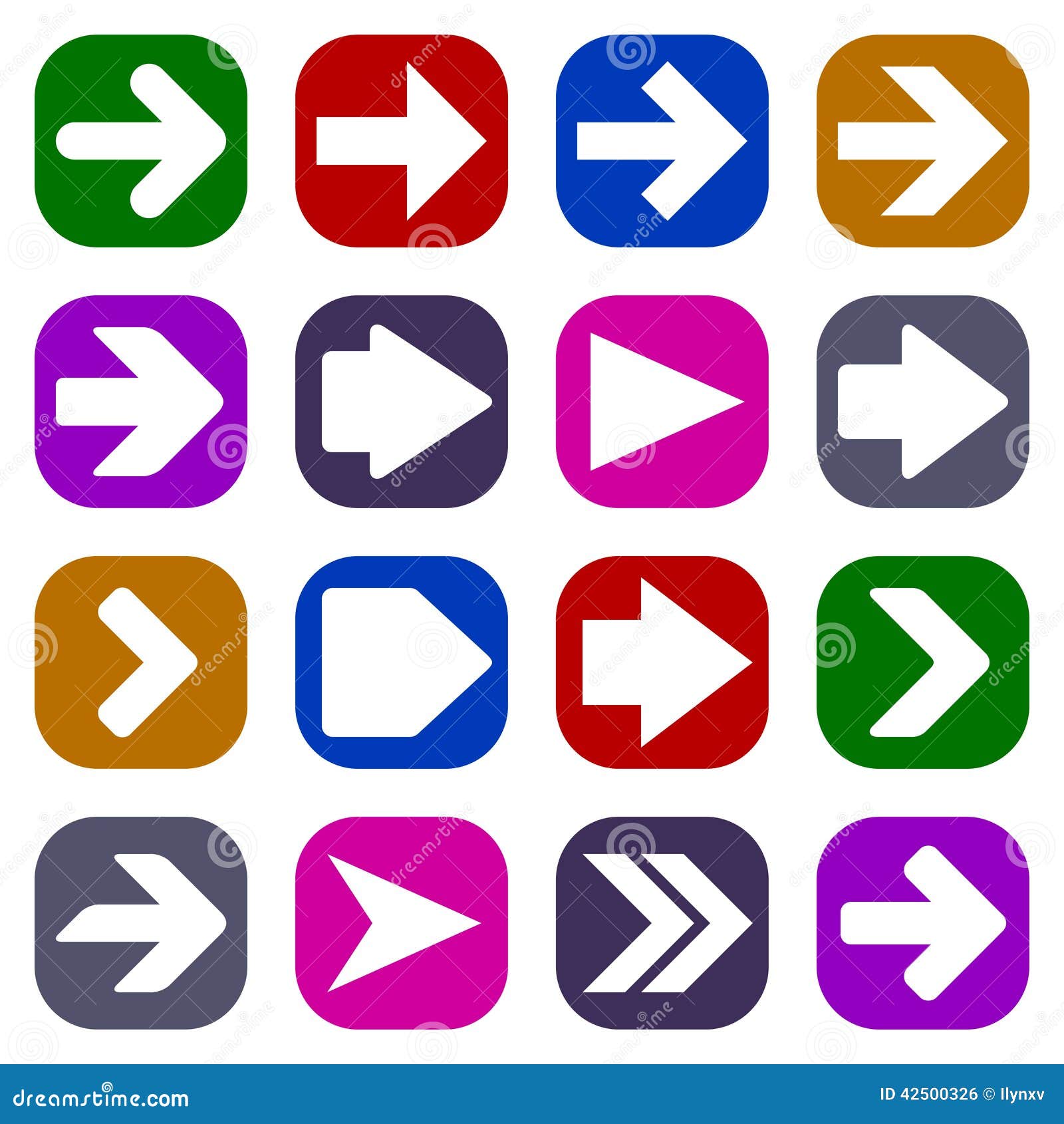 Sinal da seta ilustração do vetor. Ilustração de papel - 42500326