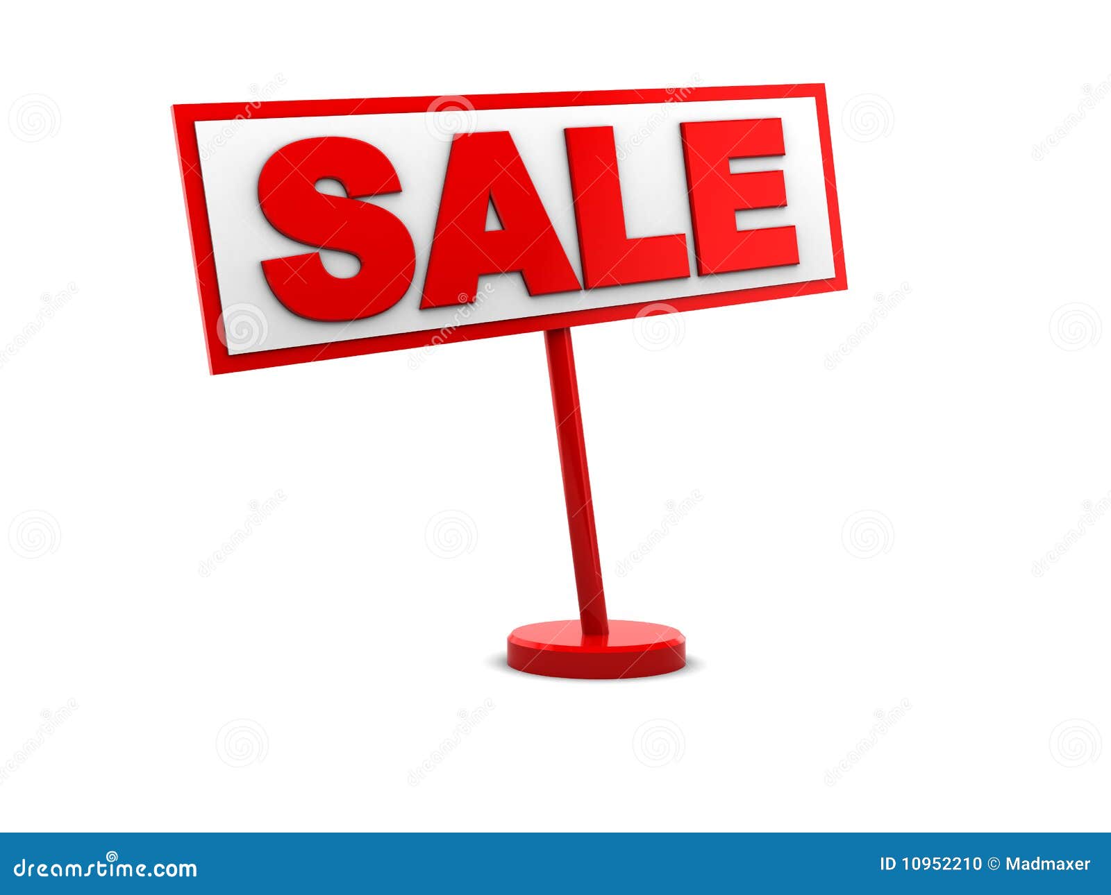 Sinal da venda ilustração stock. Ilustração de vender - 10952210