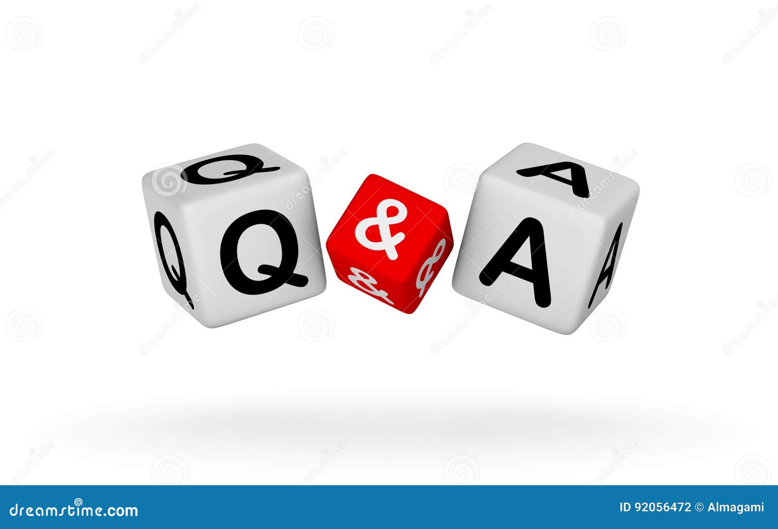 Sinal Das Perguntas E Resposta Ilustração Stock - Ilustração de bloco ...