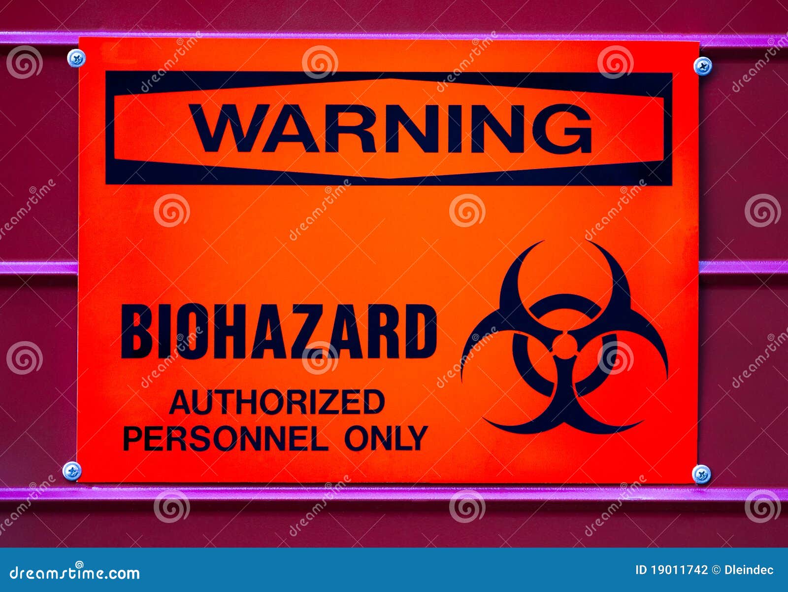 Sinal De Aviso De BIOHAZARD, Desperdício Médico Foto de Stock - Imagem ...