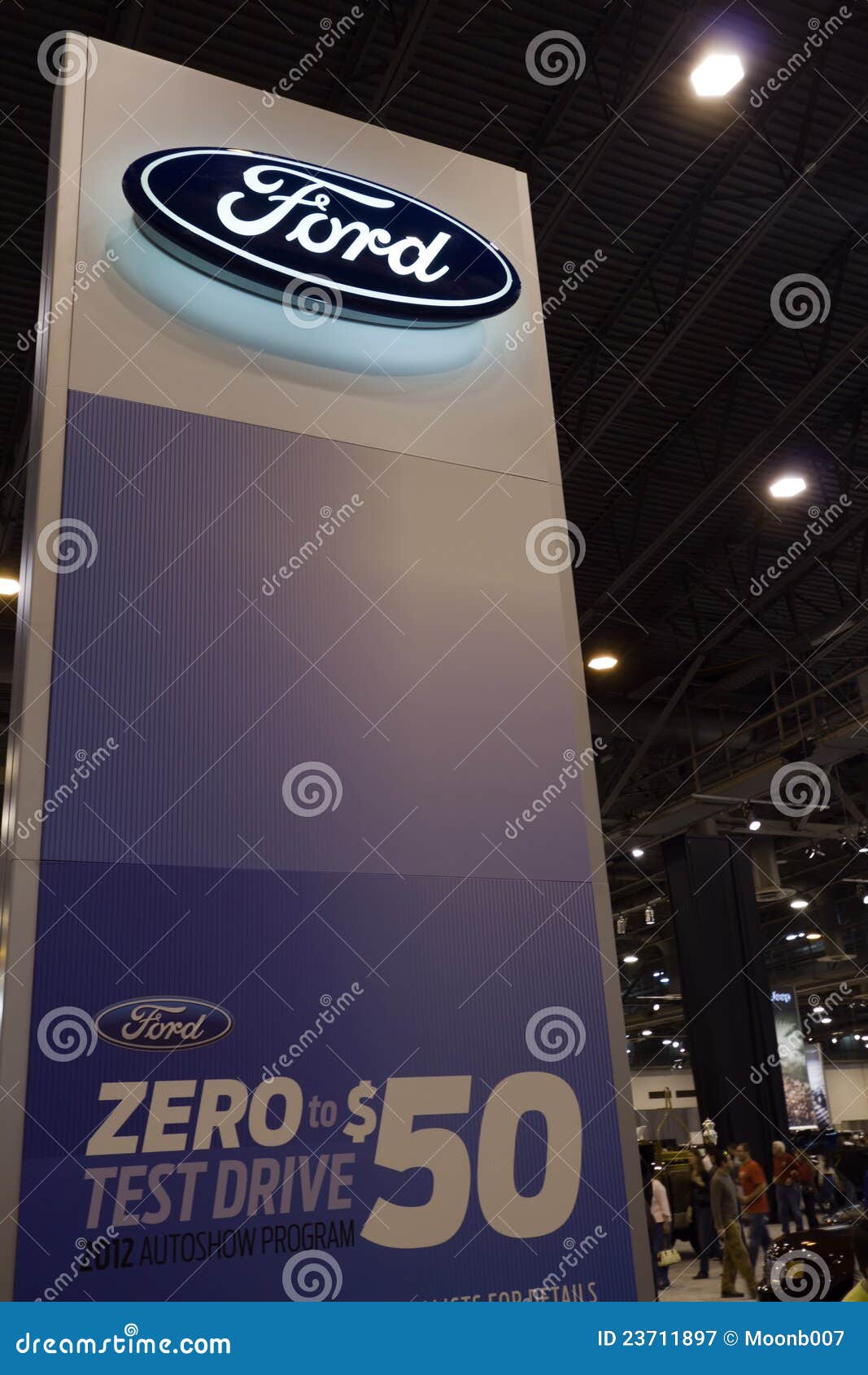 Sinal de Ford fotografia editorial. Imagem de automotriz - 23711897