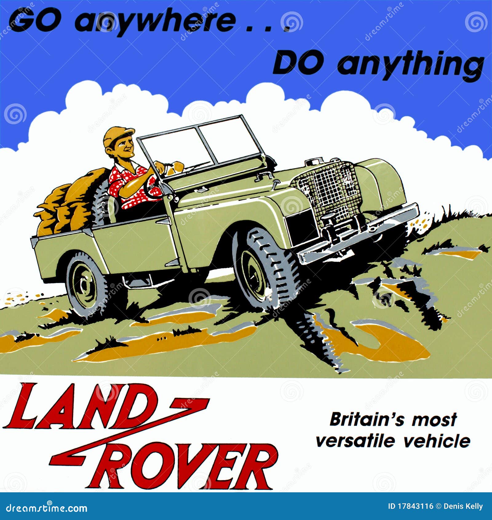 Sinal De Land Rover Do Vintage Foto Editorial - Imagem de transporte ...