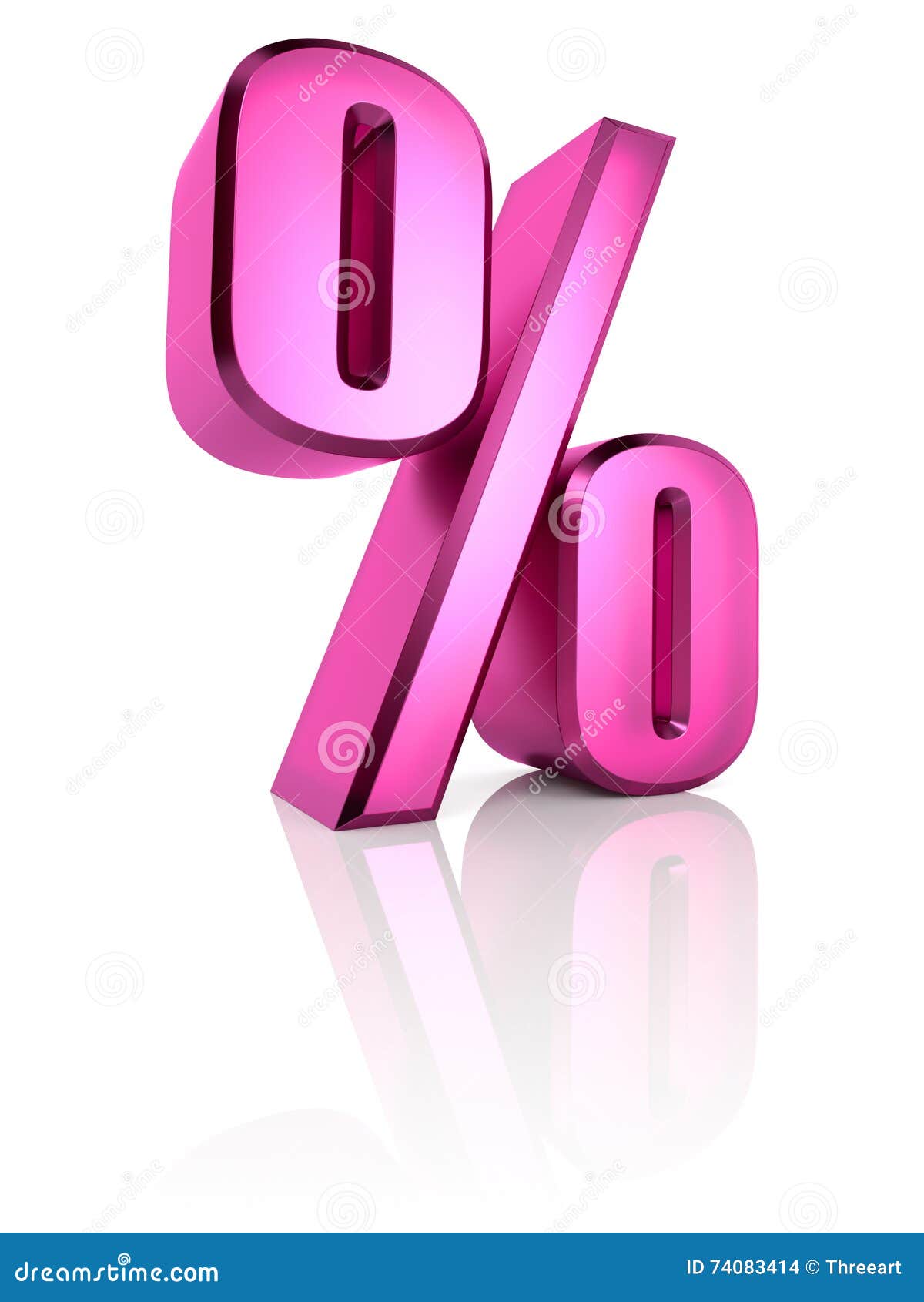 Sinal de por cento ilustração stock. Ilustração de porcentagem - 74083414