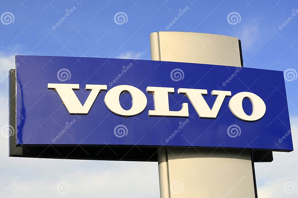 Sinal de Volvo imagem de stock editorial. Imagem de varejo - 35084639