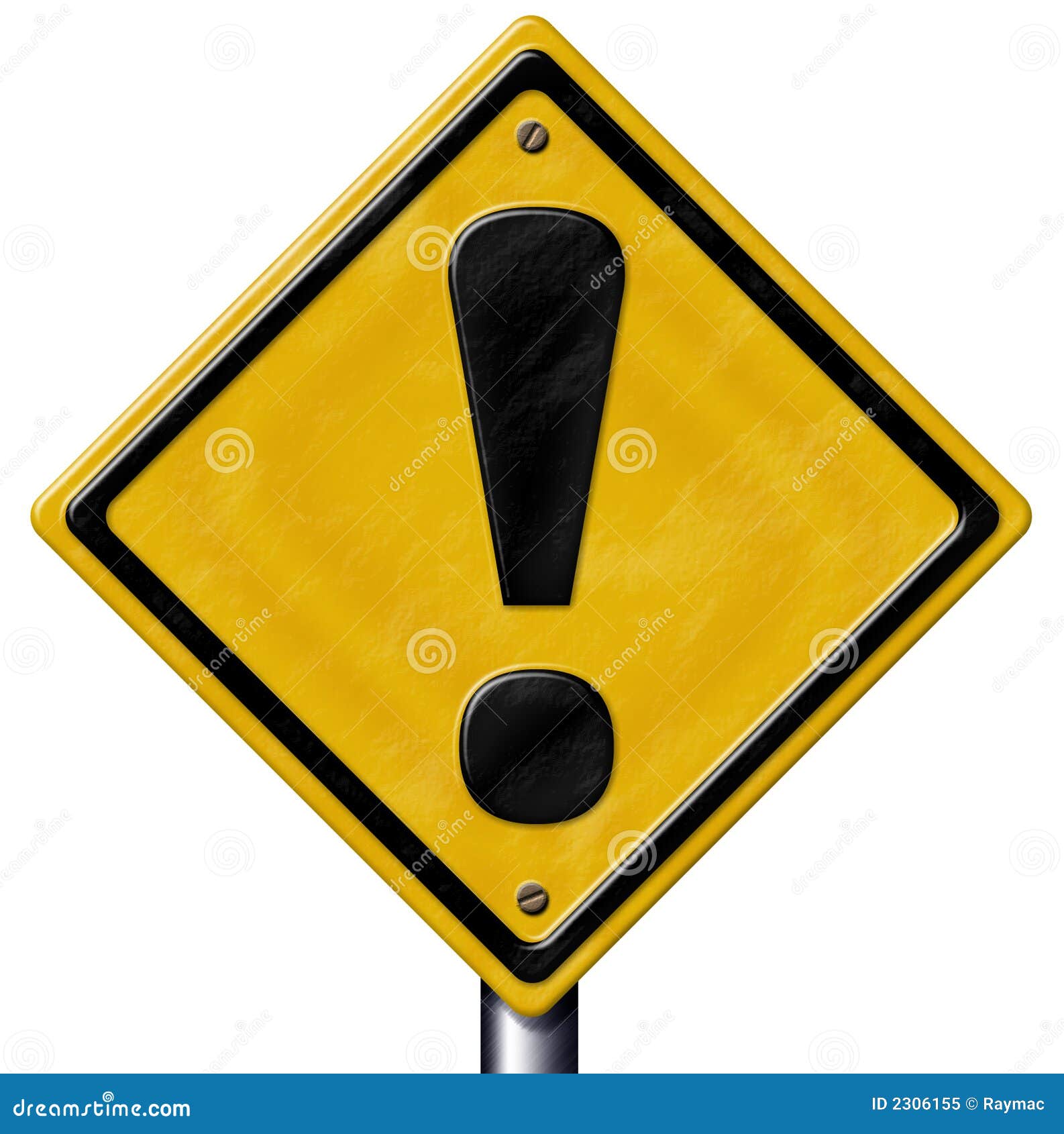 Sinal do cuidado ilustração stock. Ilustração de aviso - 2306155