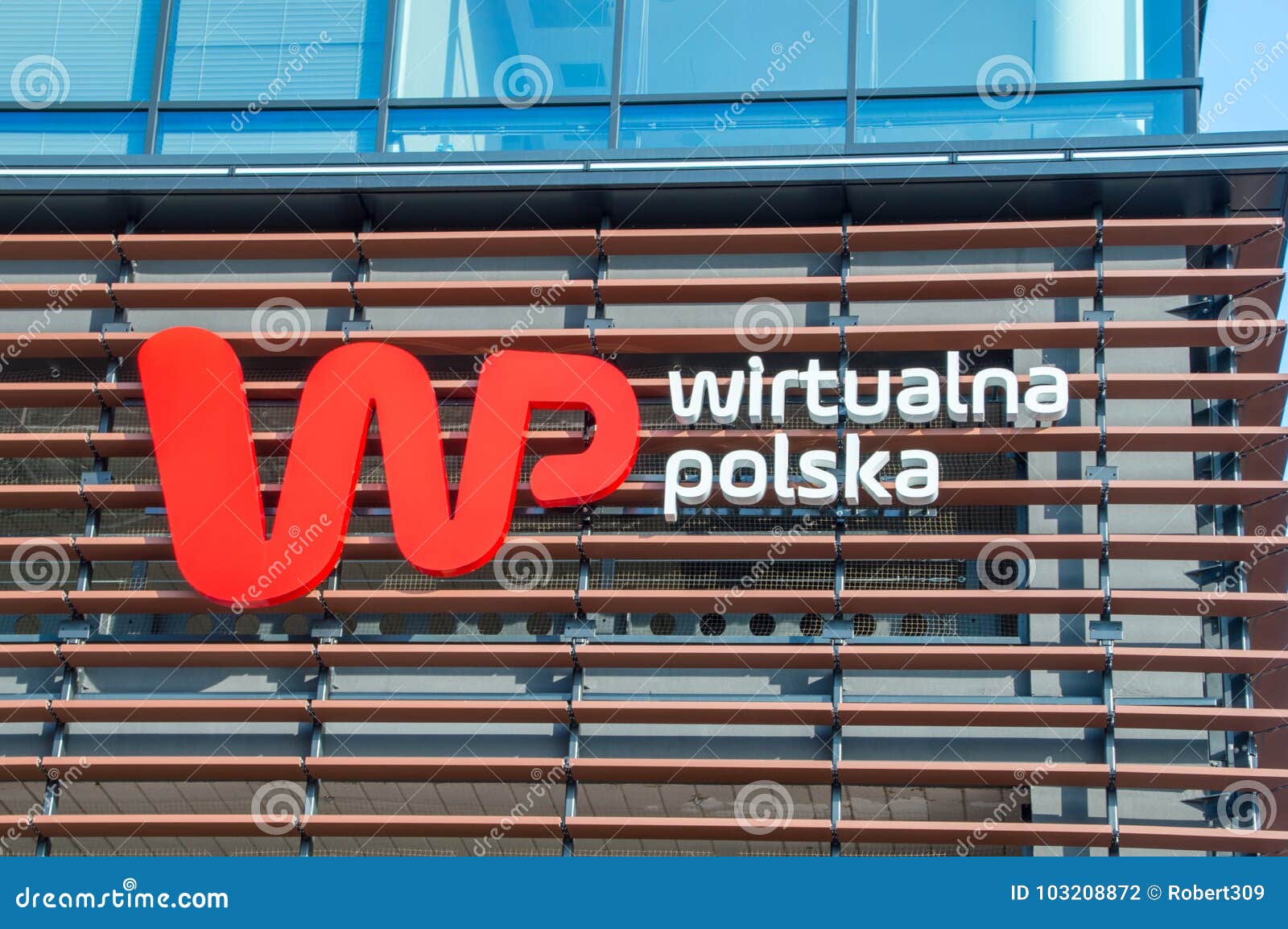 Sinal E Logotipo De Wirtualna Polska Fotografia Editorial - Imagem de ...