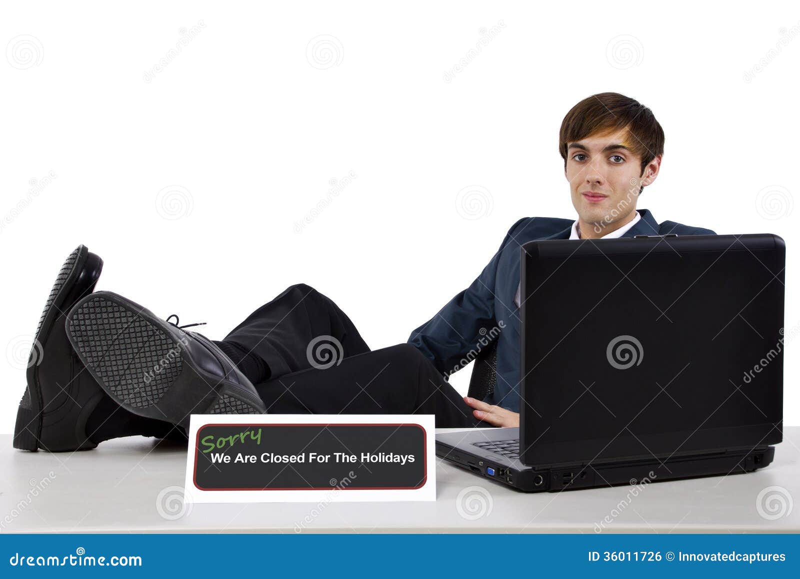 Sinal fechado foto de stock. Imagem de férias, macho - 36011726