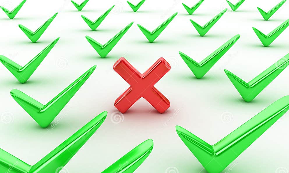 Sinal negativo ilustração stock. Ilustração de papel - 24444775