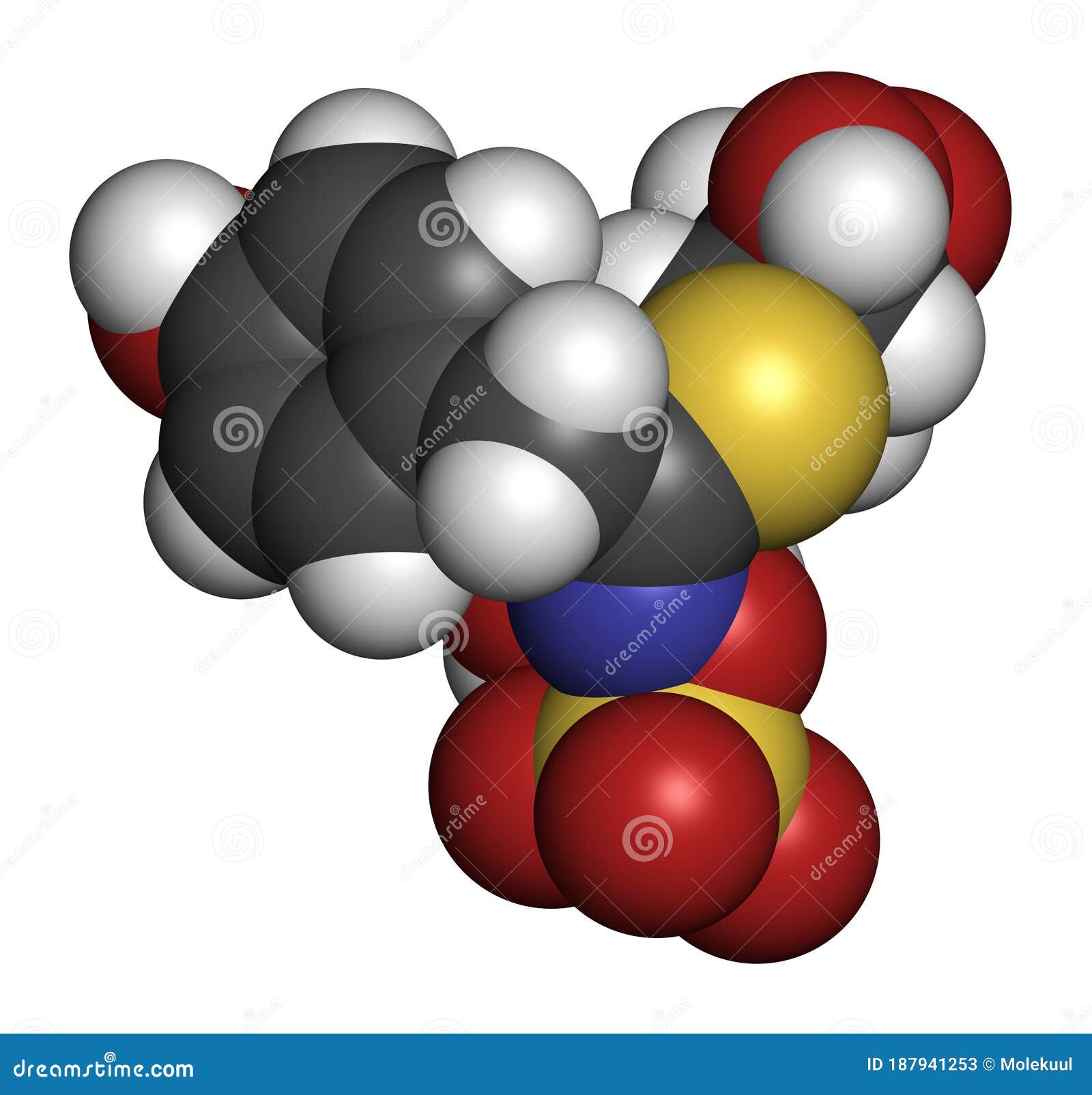 Sinalbin Glucosinolate Molecule. Present in Seeds of White Mustard ...
