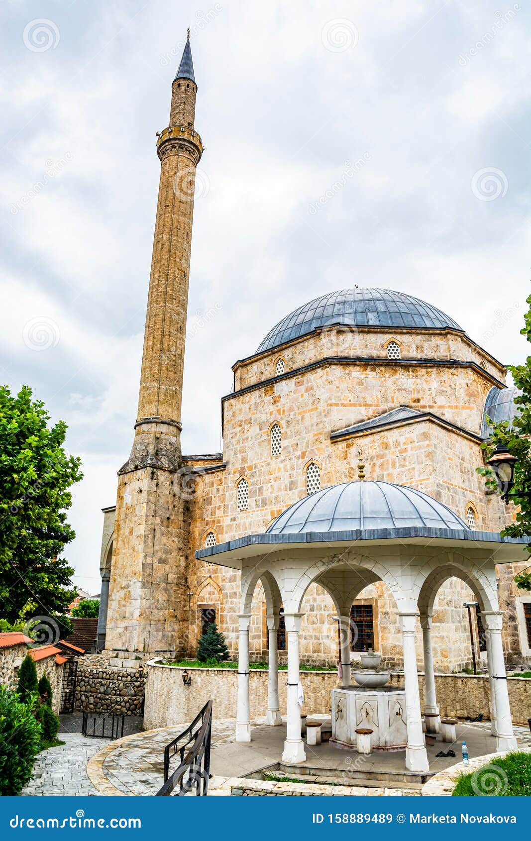 Sinan Pasha Mosque in Prizren, Kosovo Stock Image - Image of scene ...