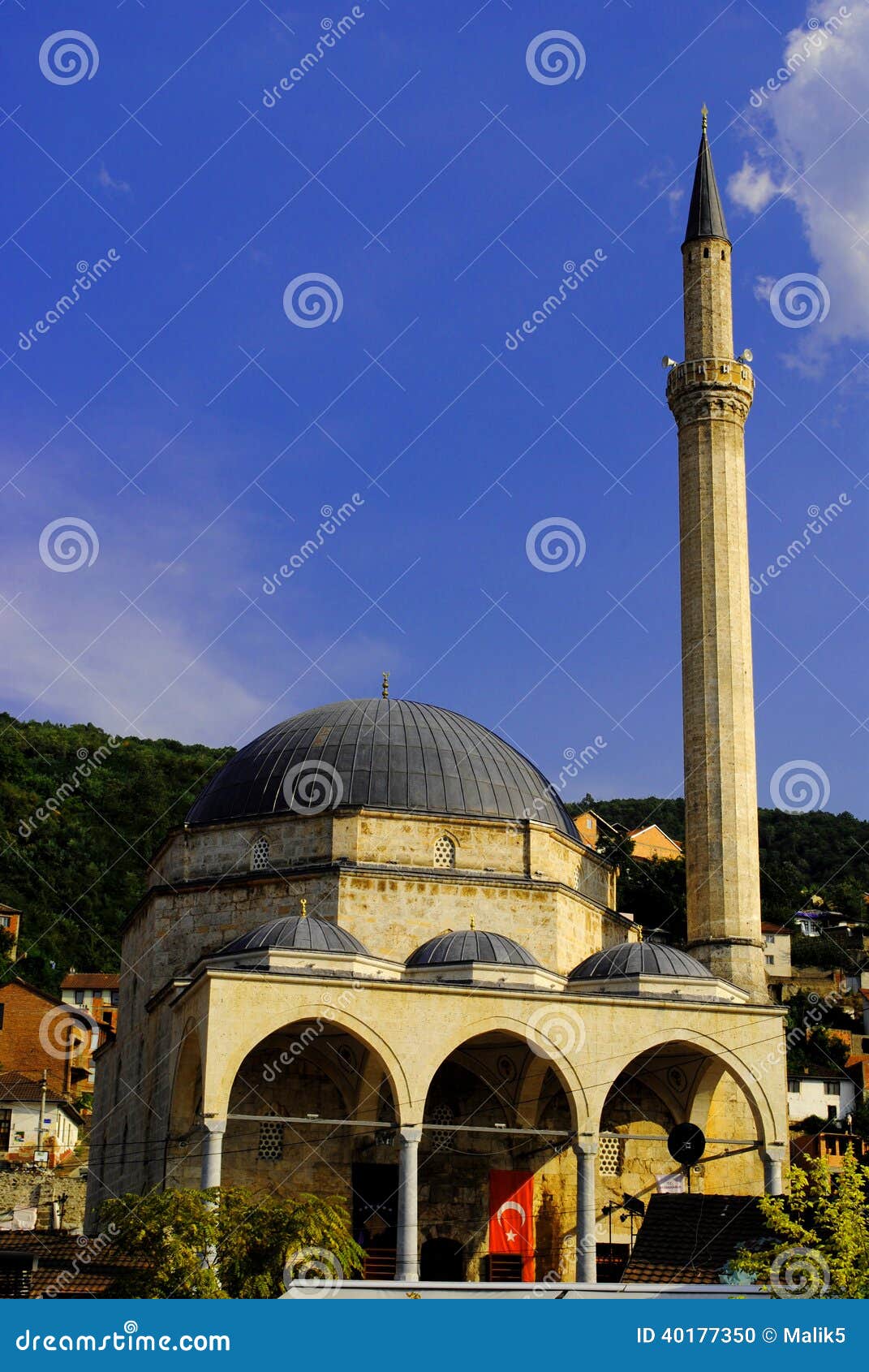 Sinan Pasha Mosque, Prizren Stock Photo - Image of pasha, minaret: 40177350