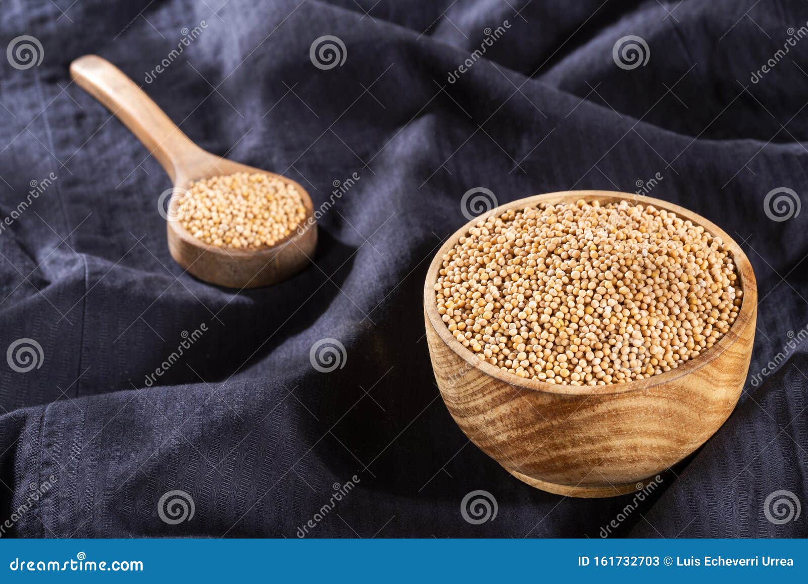 Sinapis Alba - Yellow Mustard Seeds Stock Image - Image of seeds ...