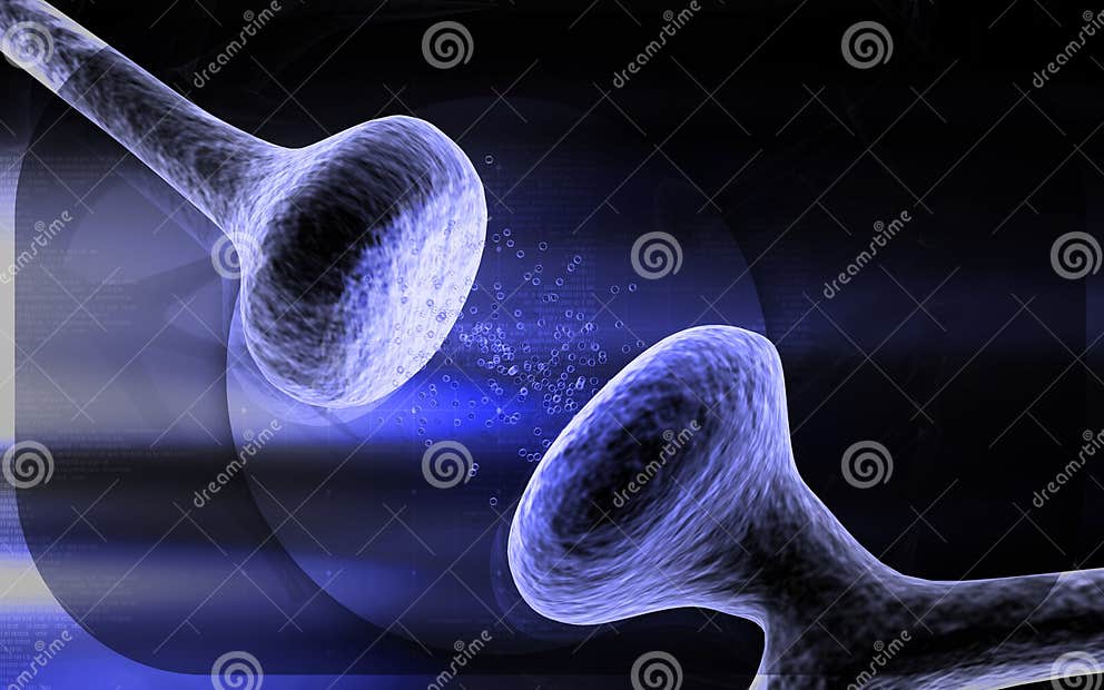 Sinapse ilustração stock. Ilustração de sinal, corpo - 44870042