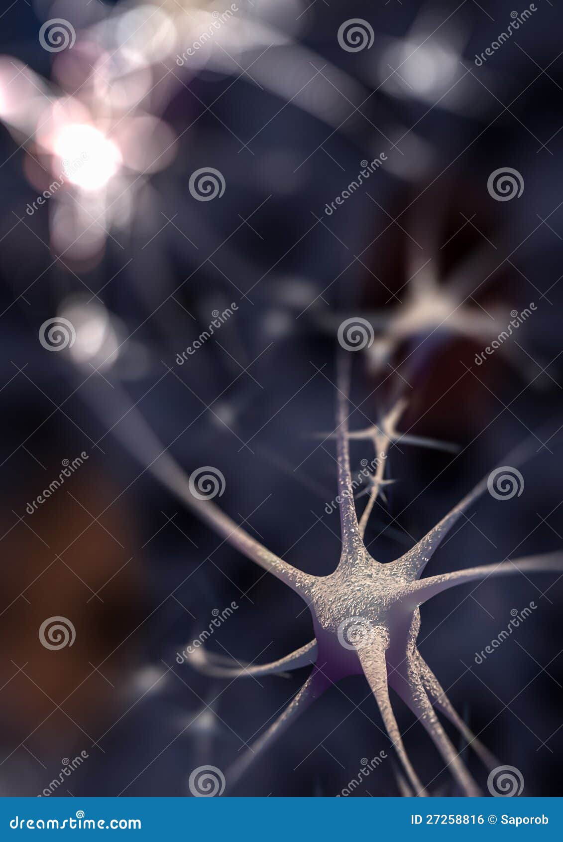 Sinapsi illustrazione di stock. Illustrazione di elettrone - 27258816