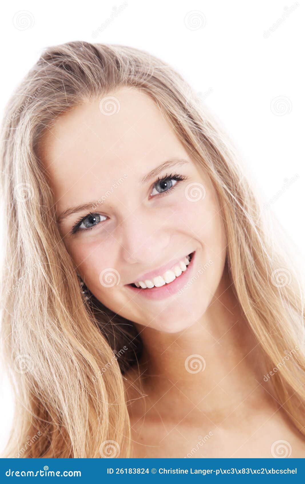 Sincere Friendly Student with Lovely Smile Stock Photo - Image of ...