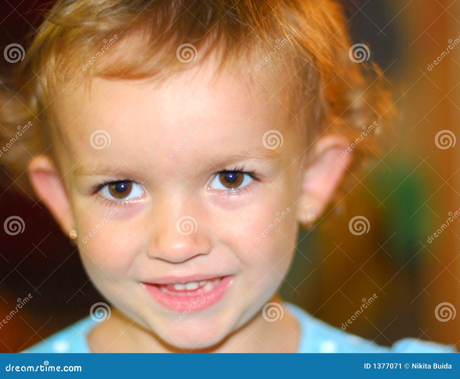 Sincere portrait stock image. Image of girls, person, teeth - 1377071