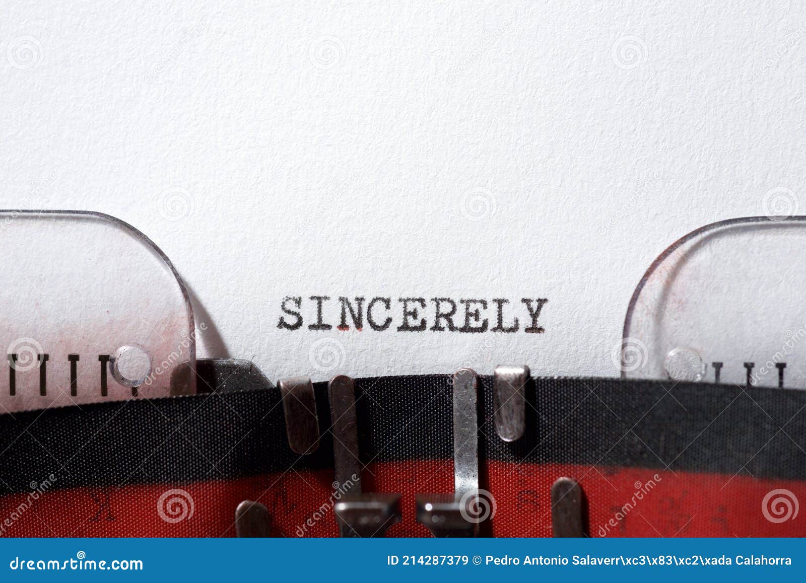 Sincerely concept view stock image. Image of conceptual - 214287379
