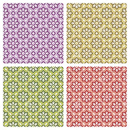 Sindhi Geometric Pattern Vector Stock Vector - Illustration of colour ...