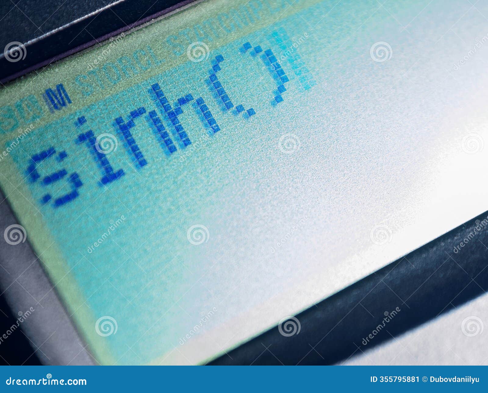A Sine Sign on a Calculator Screen that Visualizes Trigonometric ...