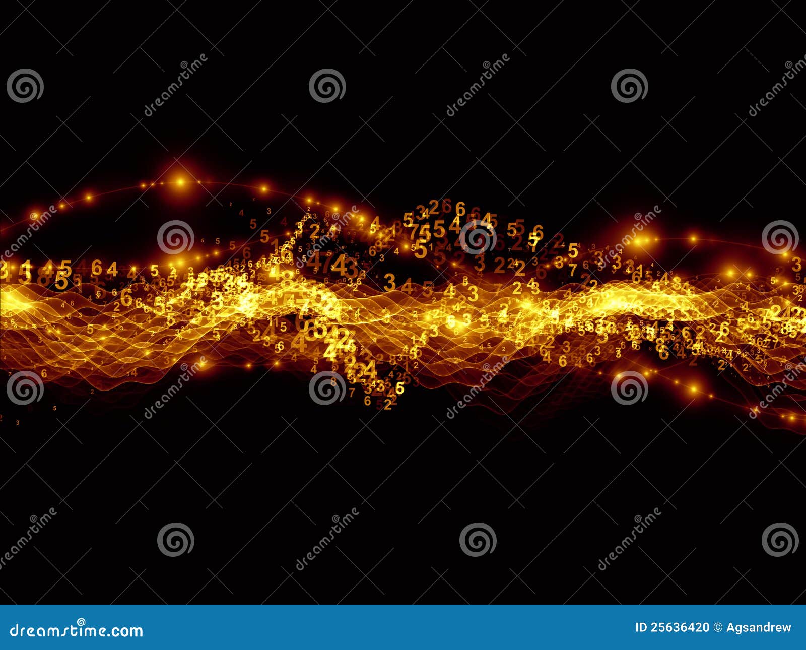 Sine Wave Vision stock illustration. Illustration of speed - 25636420