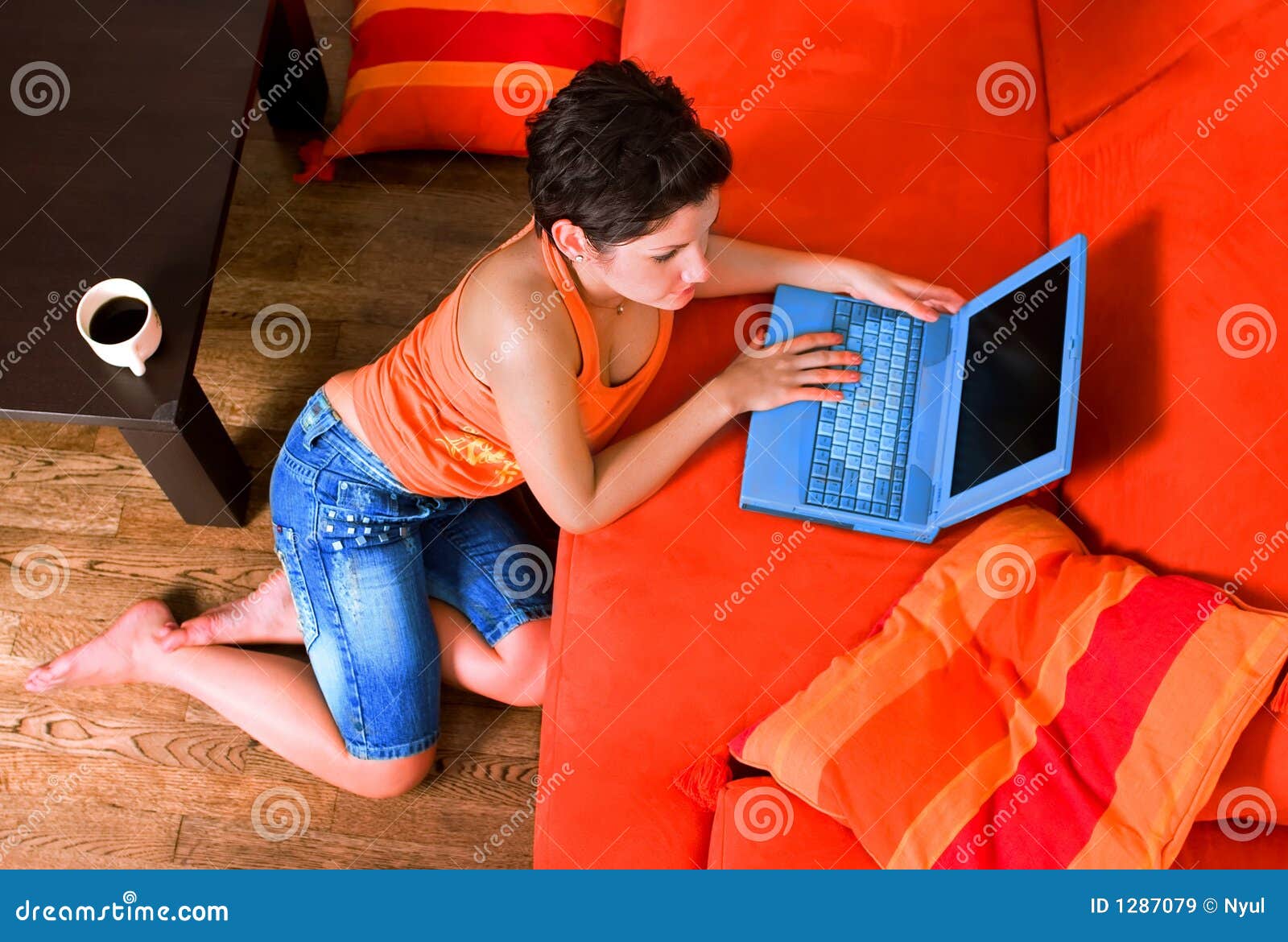 Sinecure stock image. Image of laptop, connectivity, outwork - 1287079