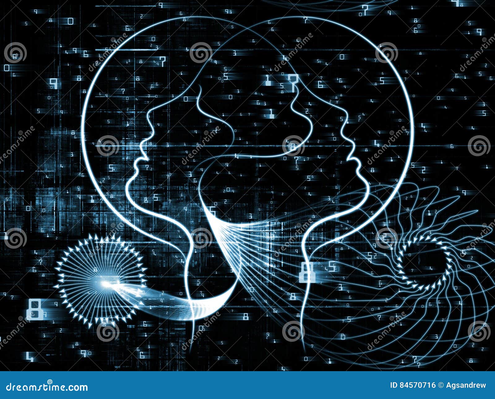 Sinergia humana stock de ilustración. Ilustración de arreglo - 84570716