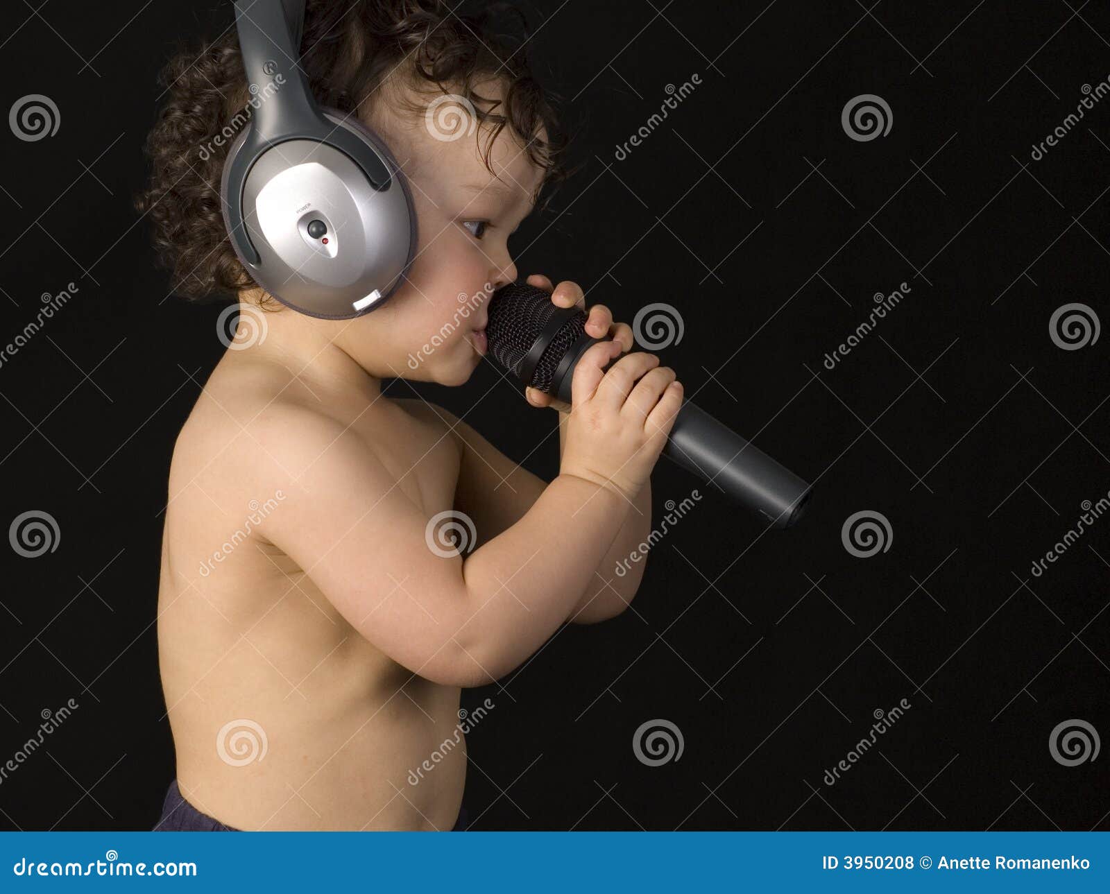 Sing baby. stock photo. Image of childhood, emotion, beauty - 3950208